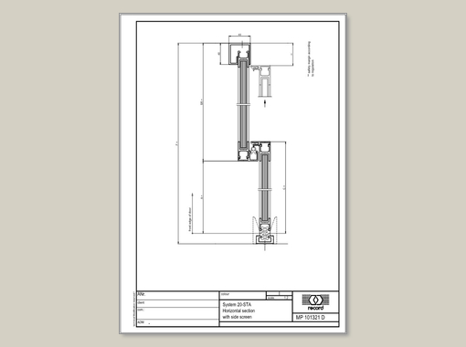 E-STA-R Horizontal view with side screen